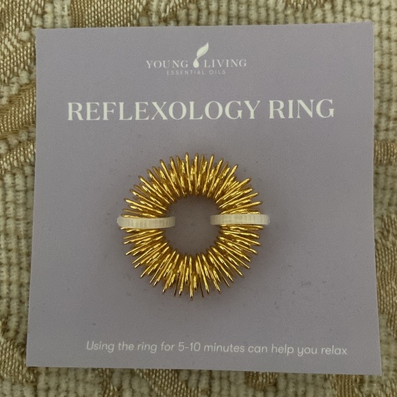 Young Living | Jewelry | Ring Young Living Ring Reflexology Ring | Poshmark